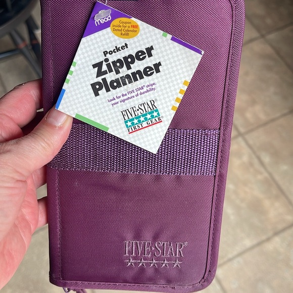 Mead | Office | Vintage Mead Pocket Zipper Planner | Poshmark